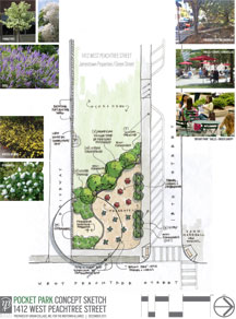 Midtown's Pop-Up Pocket Park - Rough Draft Atlanta