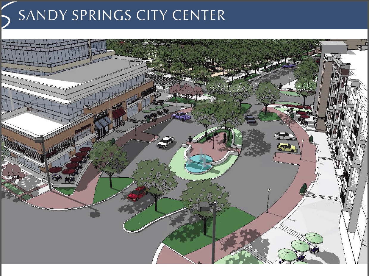 Sandy Springs residents applaud City Center design - Rough Draft Atlanta