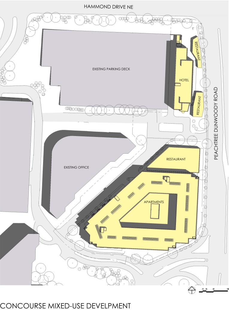 Massive mixed-use plans filed for Concourse Center and Pill Hill ...