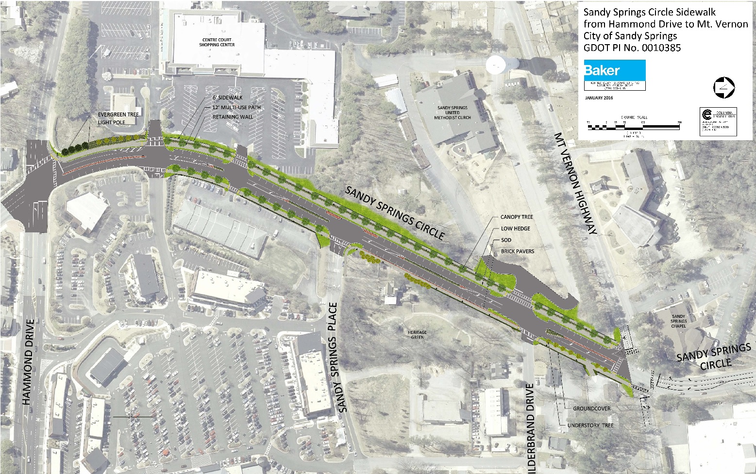 Officials question Sandy Springs Circle roadway plan - Rough Draft Atlanta