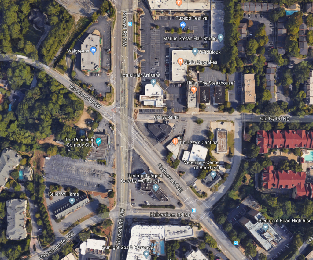 New road, pedestrian plaza among ideas for Buckhead’s notorious ...