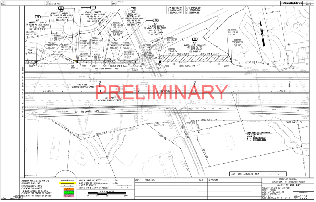 Fear rises as GDOT eyes back yards, houses for toll lanes - Rough Draft ...