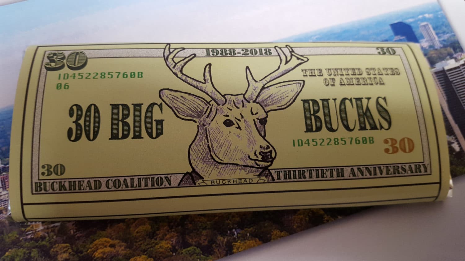 Buckhead Coalition marks 30th year with ‘$30’ chocolate bar - Rough ...