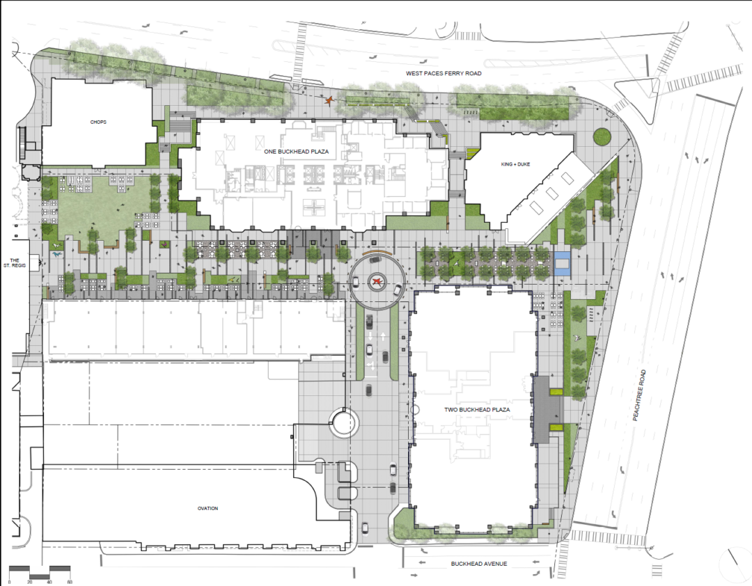 Buckhead Plaza’s namesake open space, streetfronts to get makeover with ...