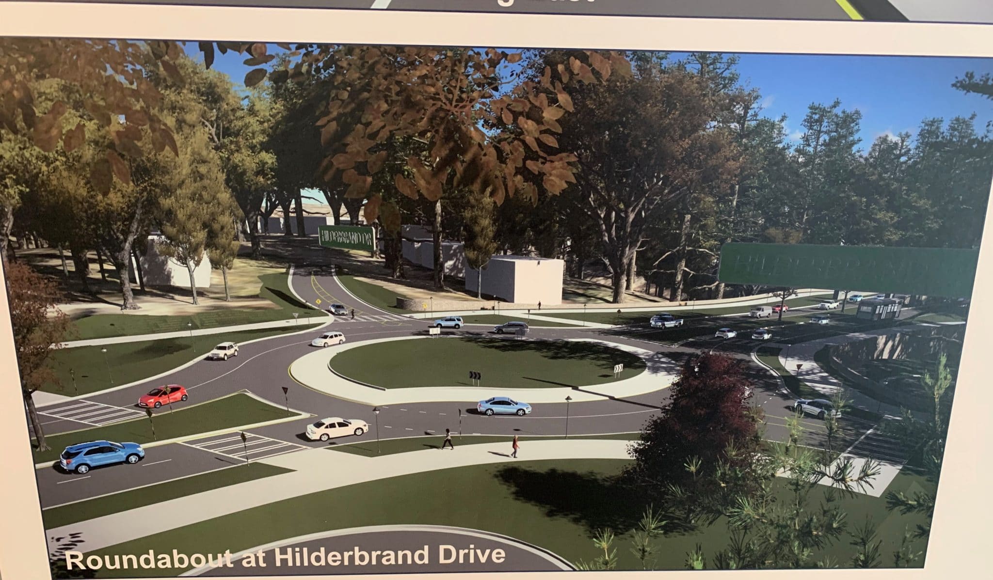 Sandy Springs' Hammond Drive widening would add roundabouts, green ...