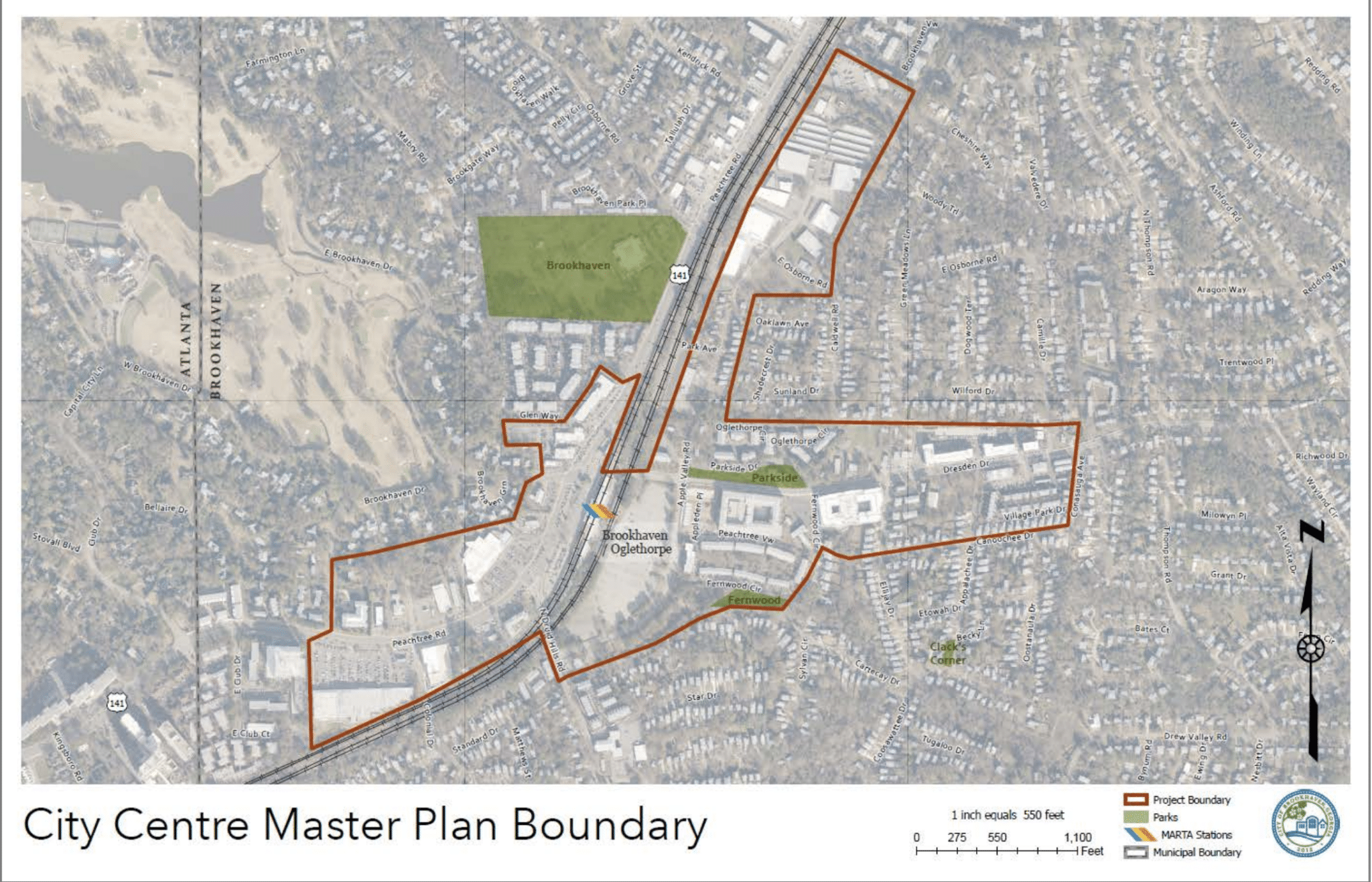 Brookhaven starts ‘City Centre’ planning for area around MARTA station ...