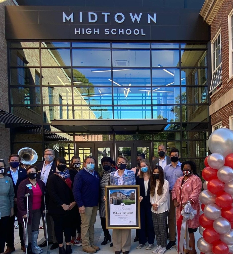 Midtown High School celebrates name-change, expansion - Rough Draft Atlanta
