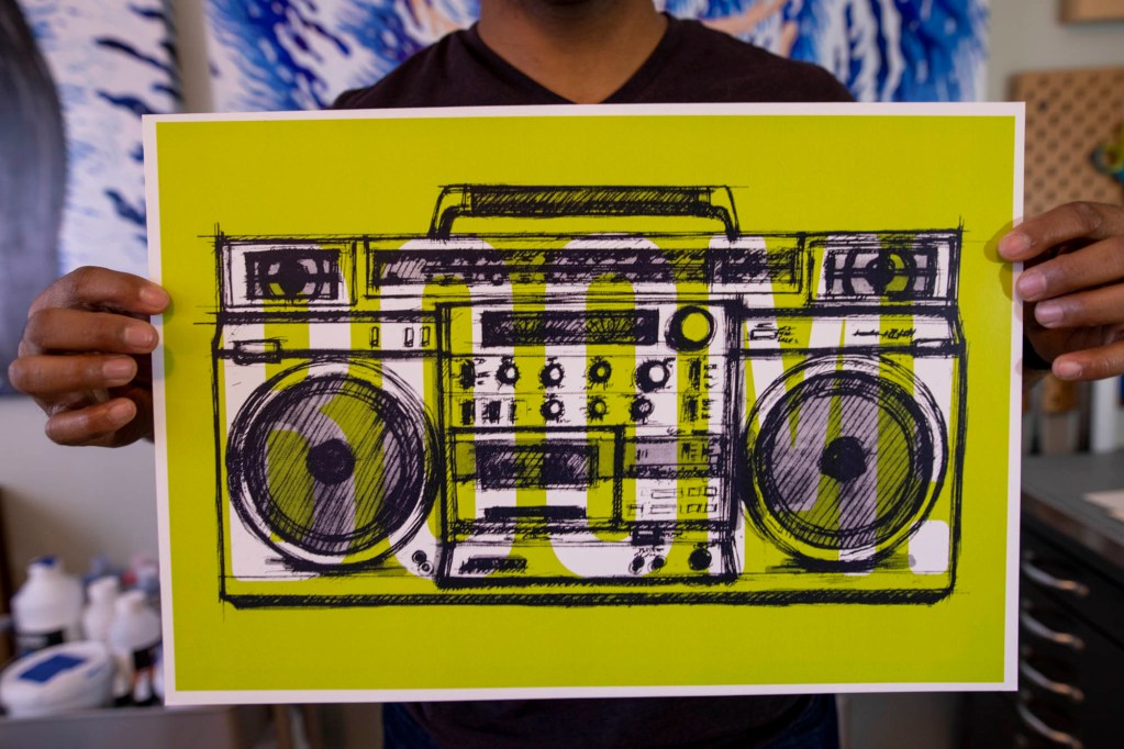 Riding the waves with artist Keith Rosemond II - Rough Draft Atlanta