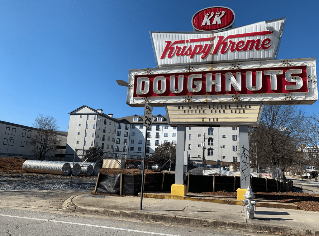 Krispy Kreme releases rendering of new Ponce store - Rough Draft Atlanta