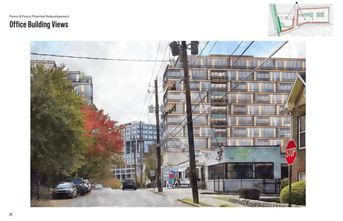 New renderings show scope and scale of Portman's Ponce de Leon Avenue ...