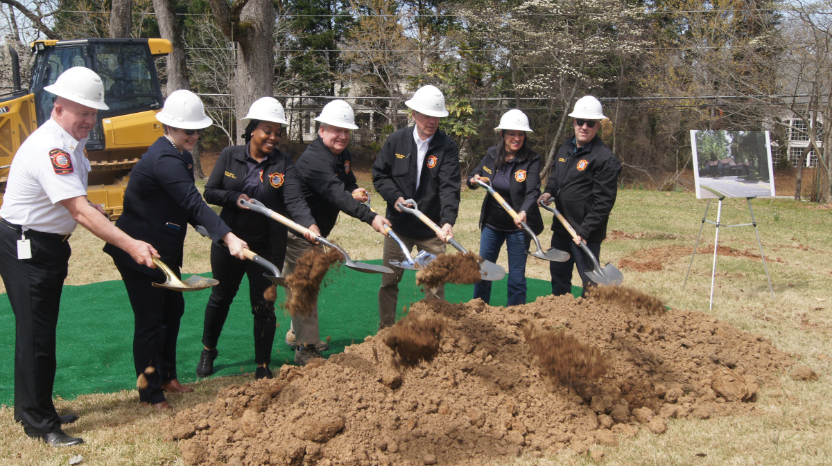 Ground broken for Sandy Springs Fire Station 5 - Rough Draft Atlanta