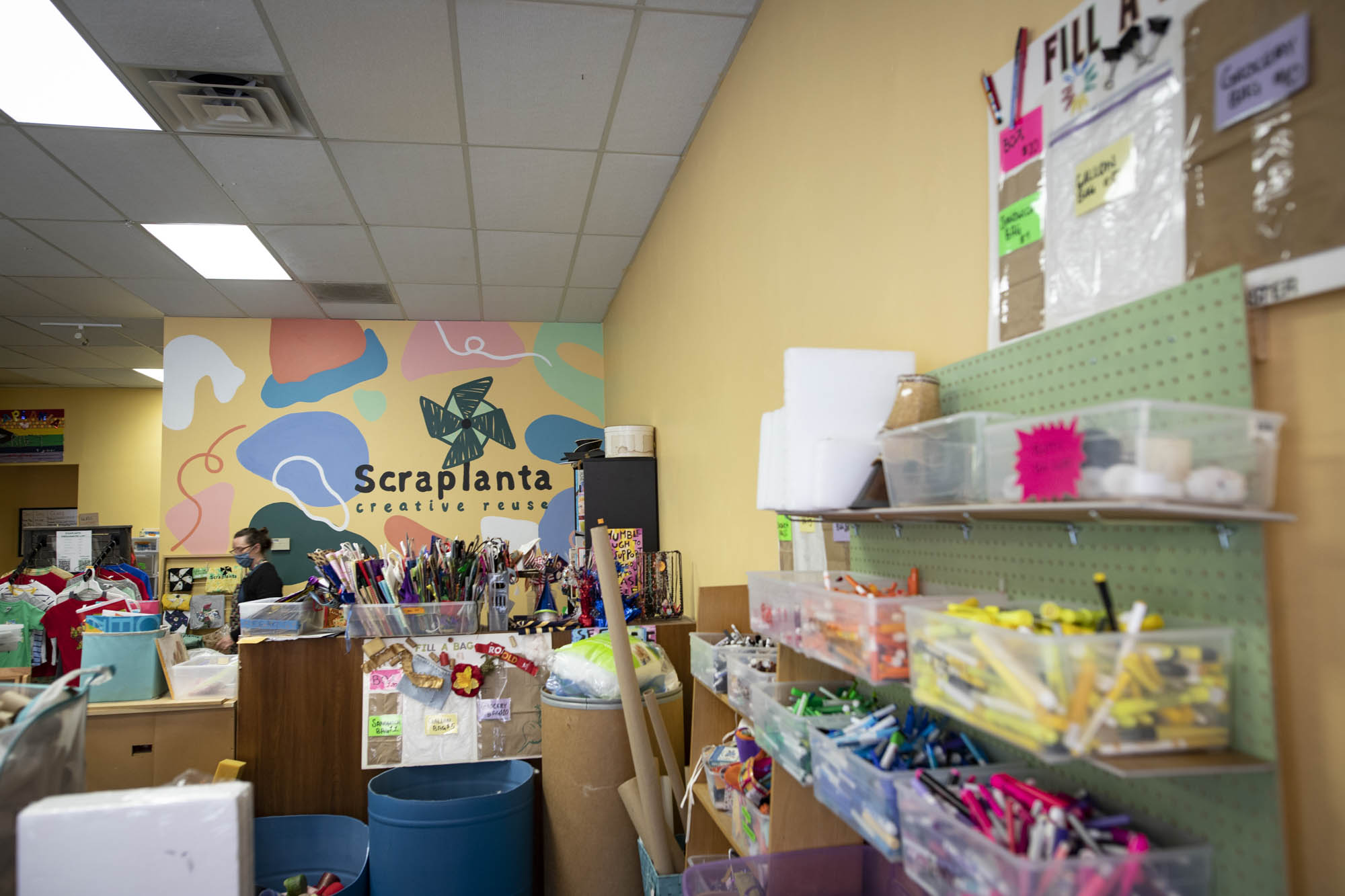 Creative Reuse: Scraplanta is part thrift, part art supply store ...