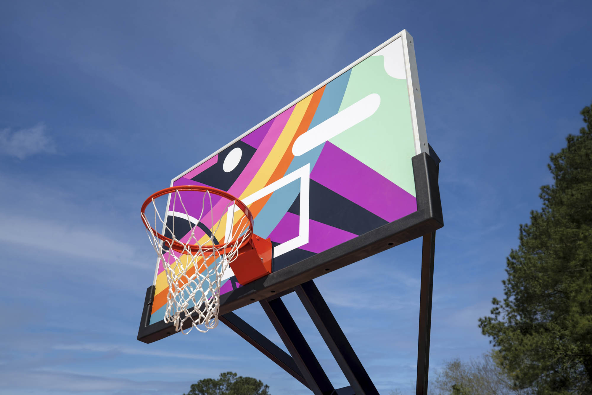 SCAD SERVE unveils vibrant basketball court mural at Usher-Collier ...