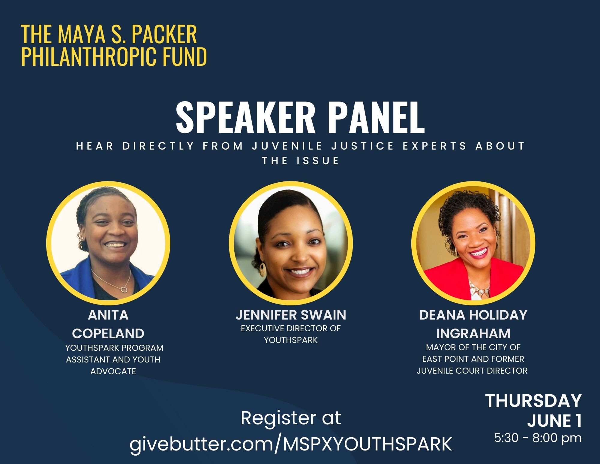 Maya and Will Packer to hold fundraising event for juvenile justice ...