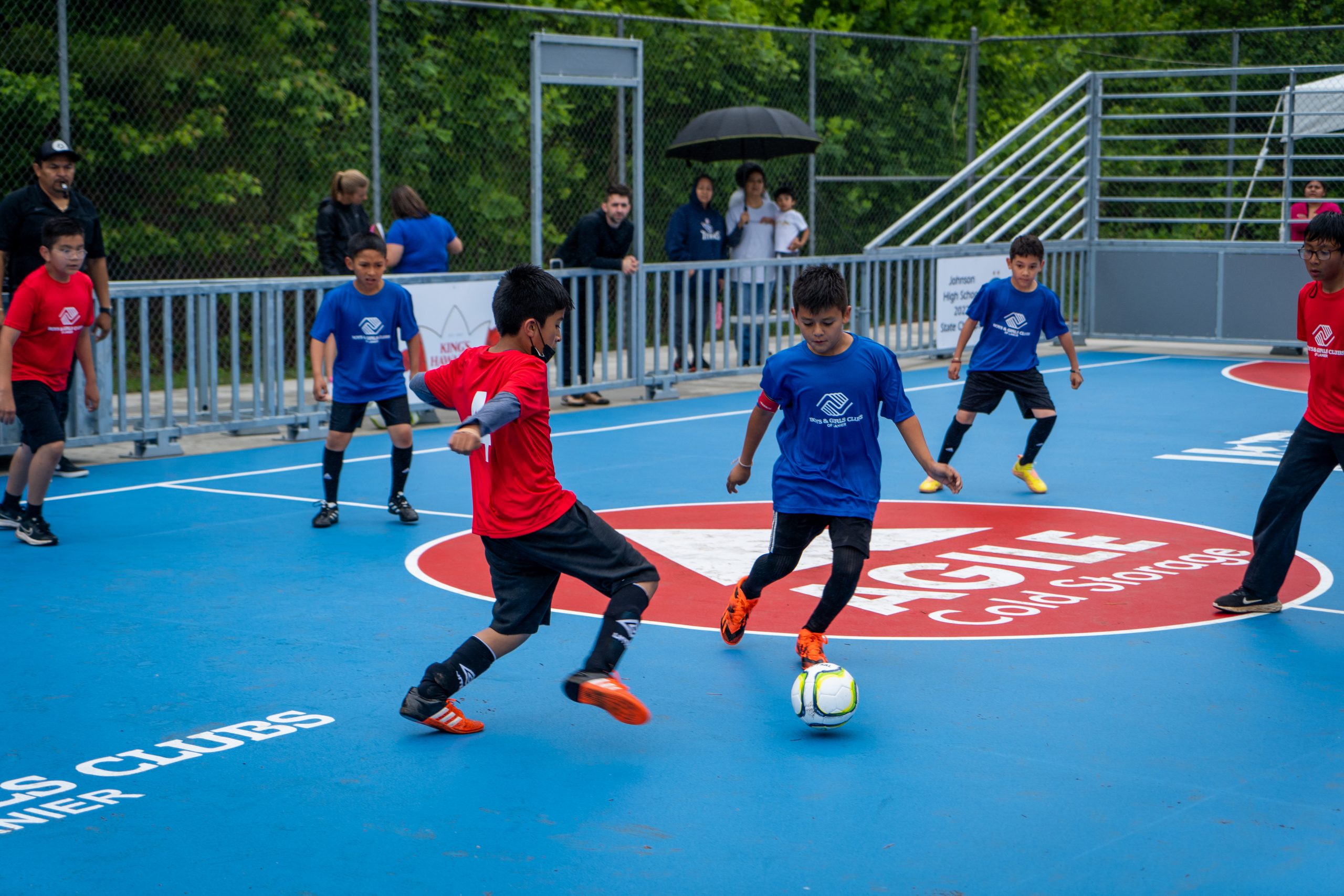 Boys and Girls Club embraces new soccer mini-pitch - Rough Draft Atlanta