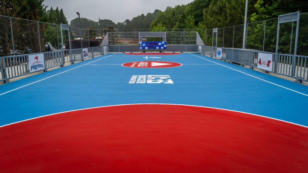 Boys and Girls Club embraces new soccer mini-pitch - Rough Draft Atlanta