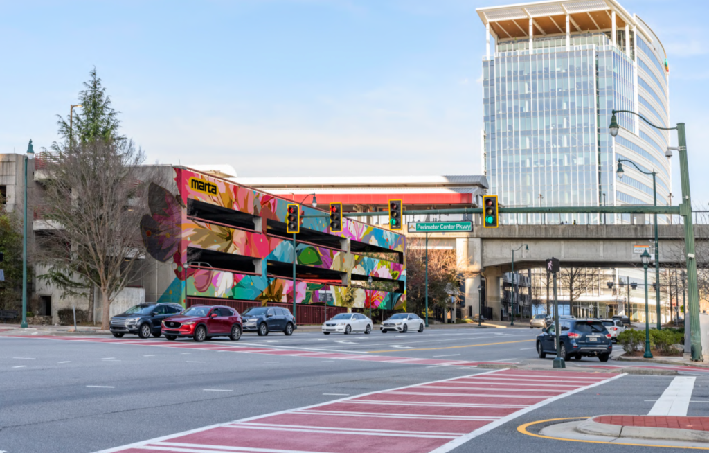 Dunwoody MARTA station to undergo colorful transformation - Rough Draft ...