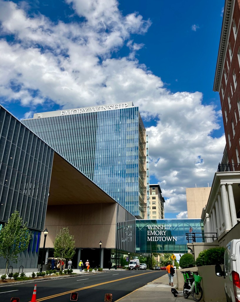 Emory unveils 'innovative' Winship Cancer Institute in Midtown - Rough ...
