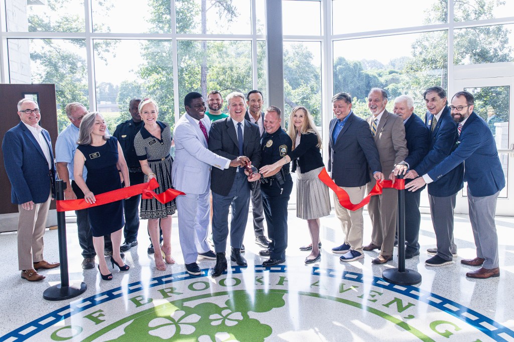 Brookhaven opens new public safety building on the Greenway - Rough ...