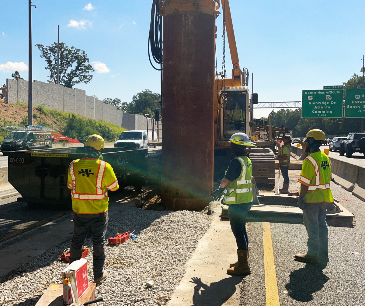 GDOT to close lanes on I-285 for Mt. Vernon Highway bridge construction ...