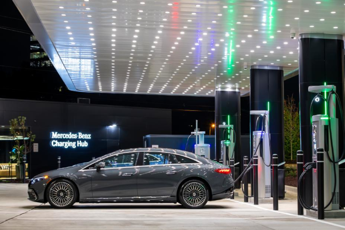 Mercedes-Benz opens first EV charging hub in Sandy Springs - Rough ...