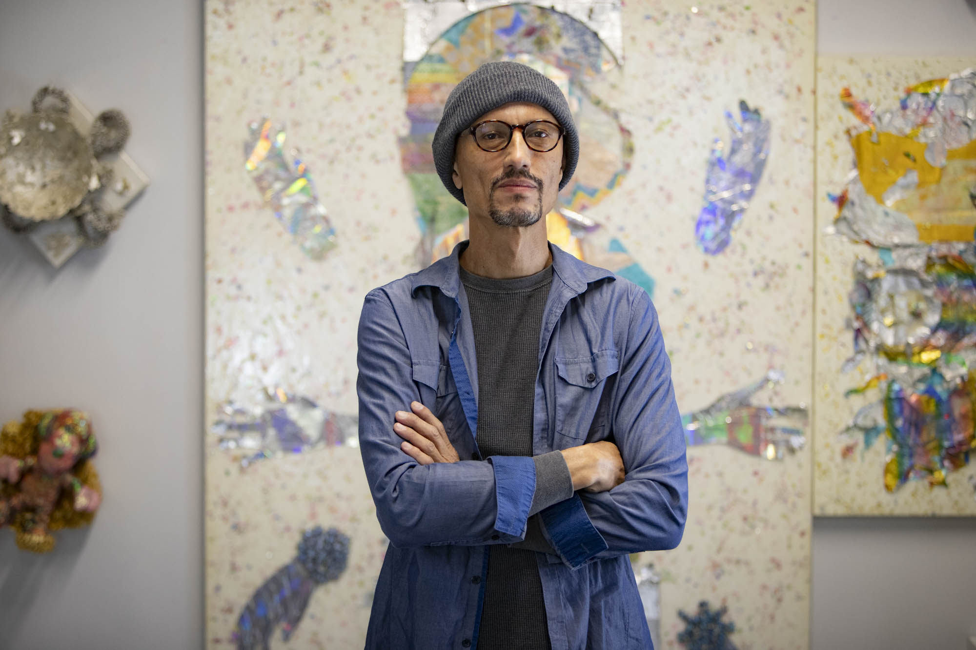 Piecing it together with assemblage artist Jeffrey Wilcox Paclipan - Rough Draft Atlanta