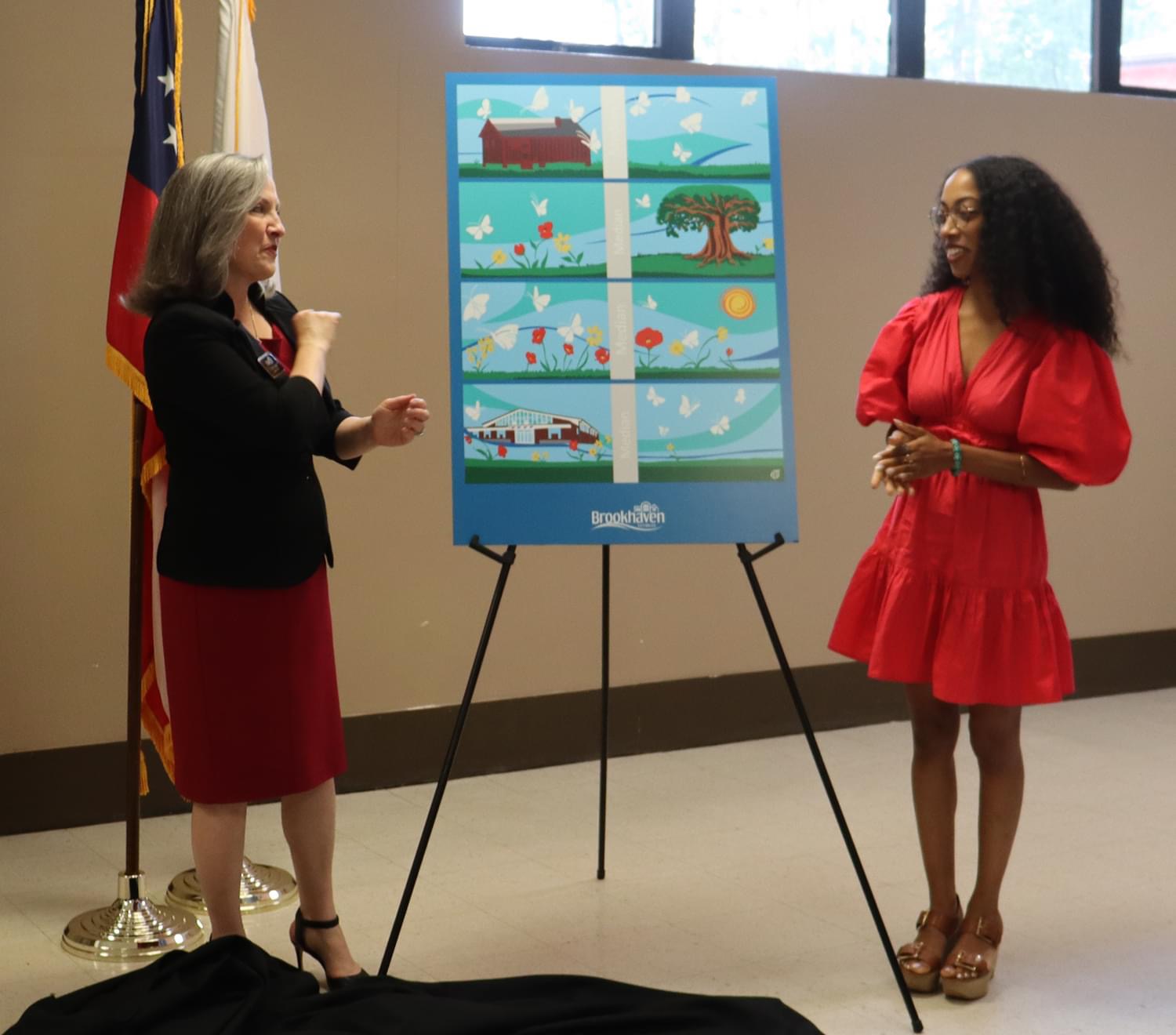 Brookhaven artist Turiya Clark on display for Black History Month ...