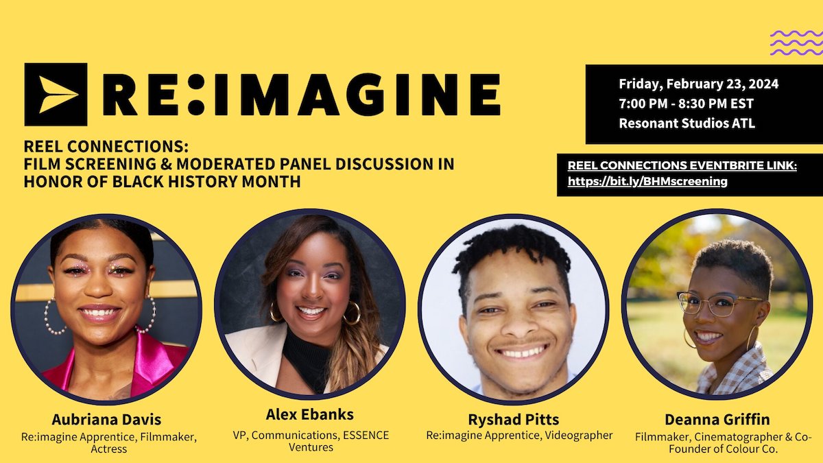 re:imagine/ATL hosts 'Reel Connections' film event