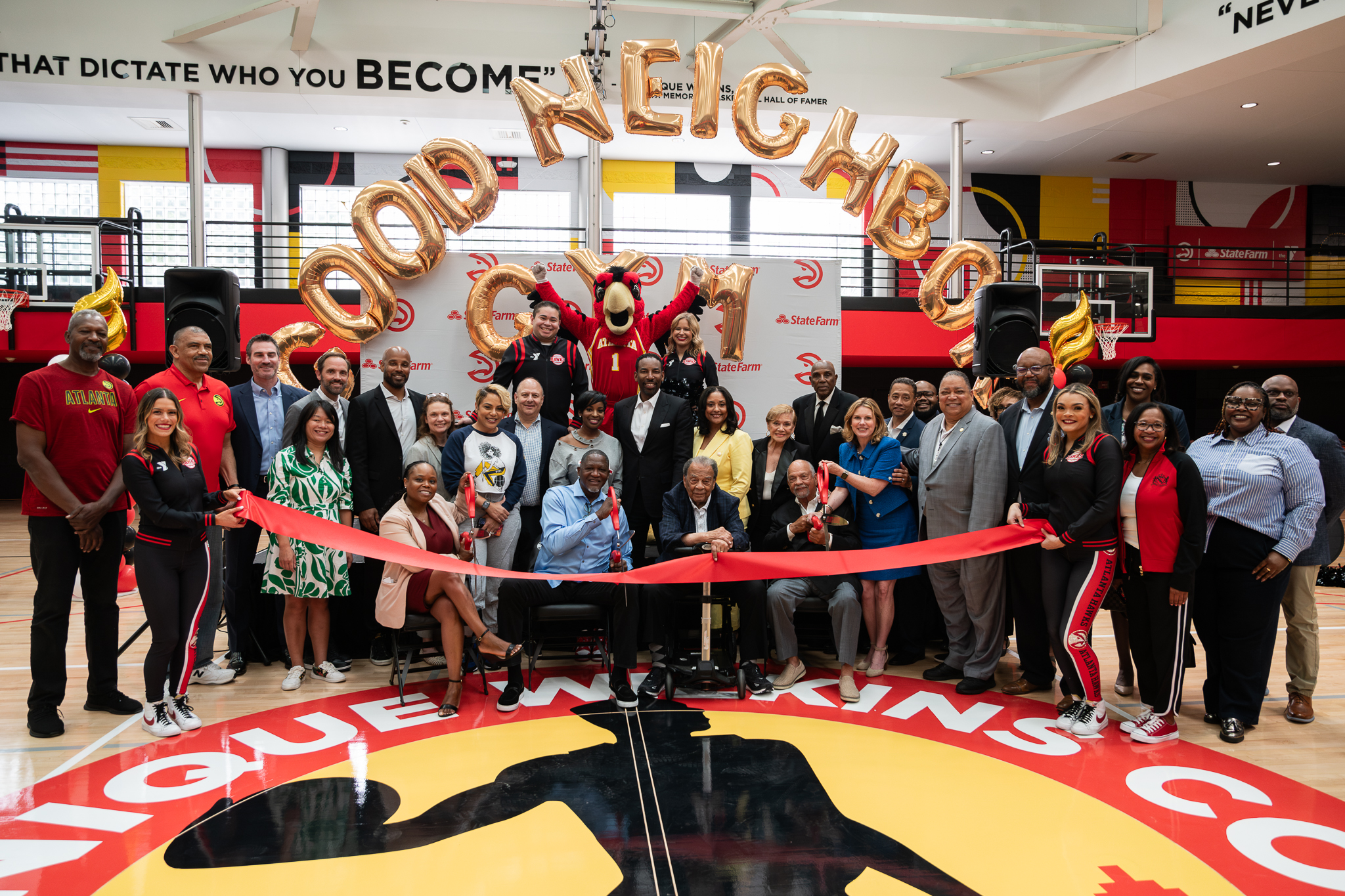 Hawks and State Farm unveil 10th Good Neighbor Club at Young Family ...