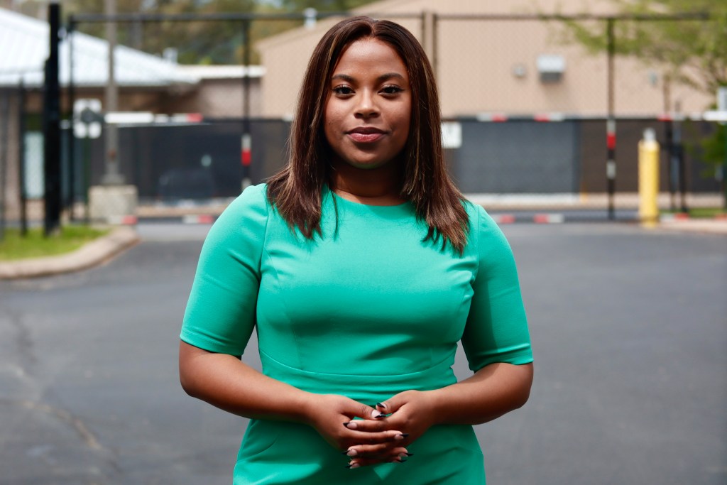 Leslie Dominique nominated for college TV award