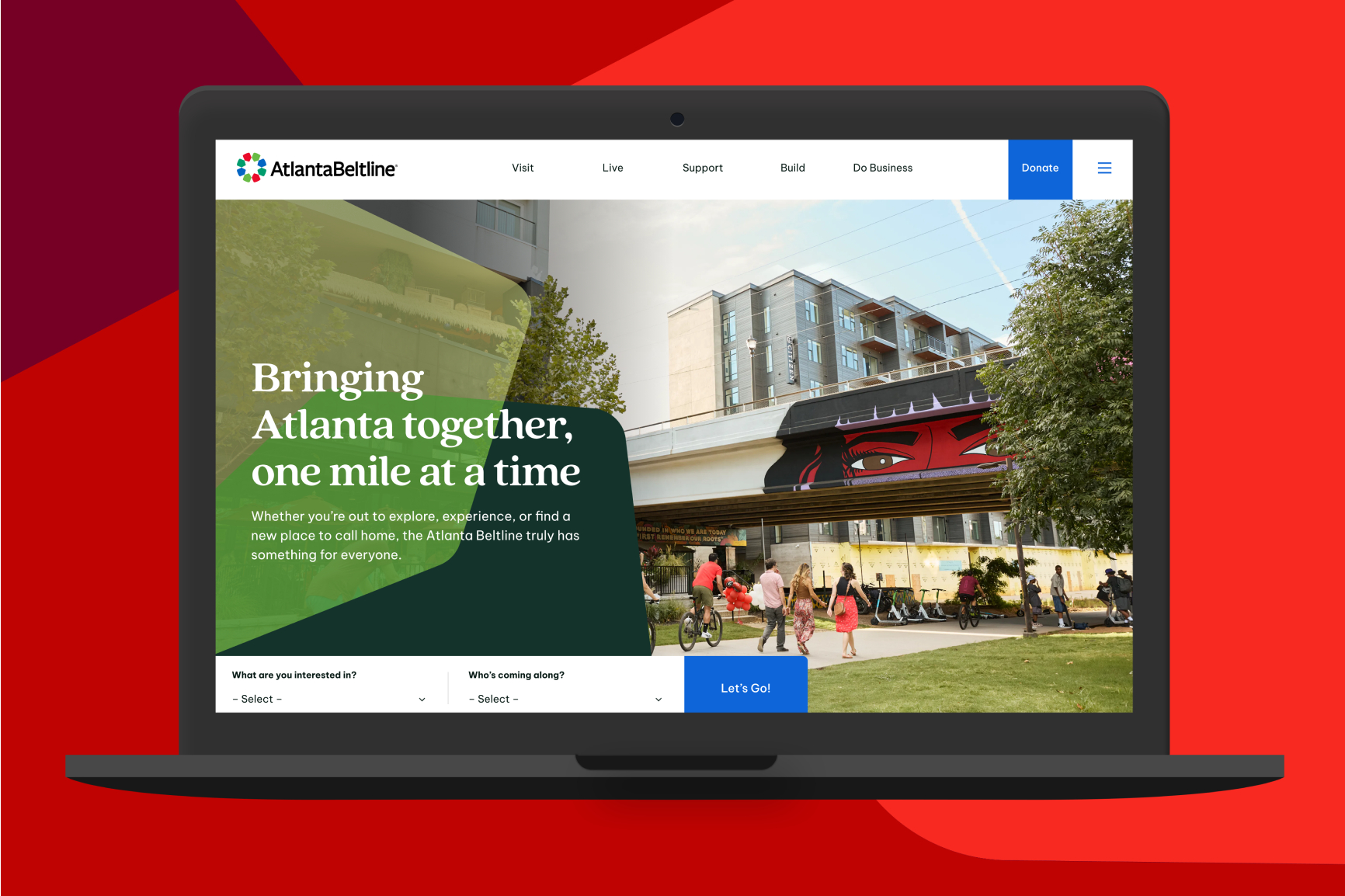 Atlanta Beltline unveils new branding, website - Rough Draft Atlanta