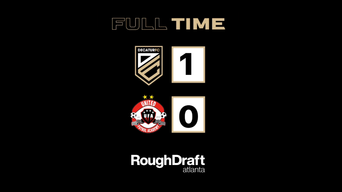 Decatur FC's triumphant season finale: 1-0 win over UFA Gunners - Rough ...