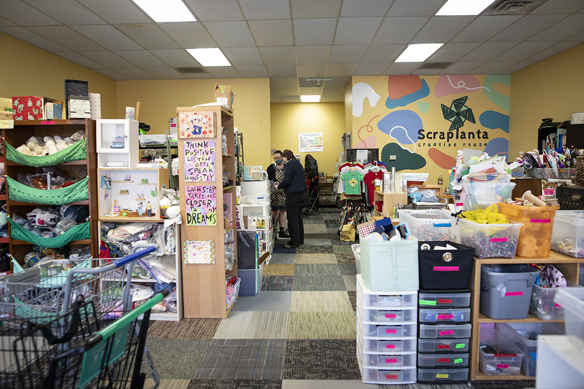 Tucker's Scraplanta store reopens after ceiling collapse - Rough Draft ...