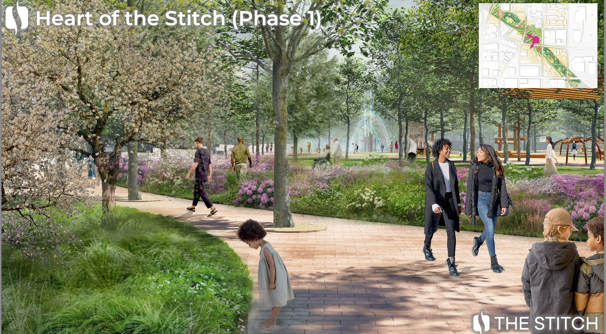 Development of The Stitch: Atlanta's 14-acre park project - Rough Draft ...