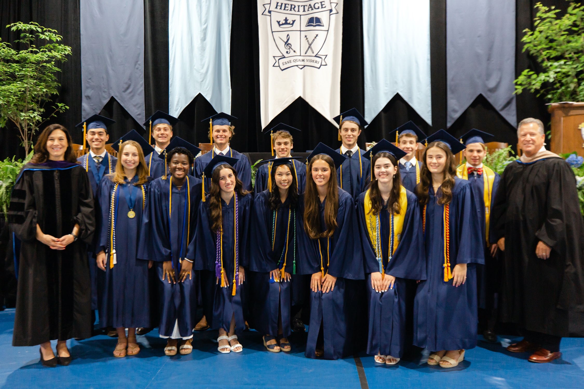 Inaugural senior class graduates from Heritage Preparatory School ...