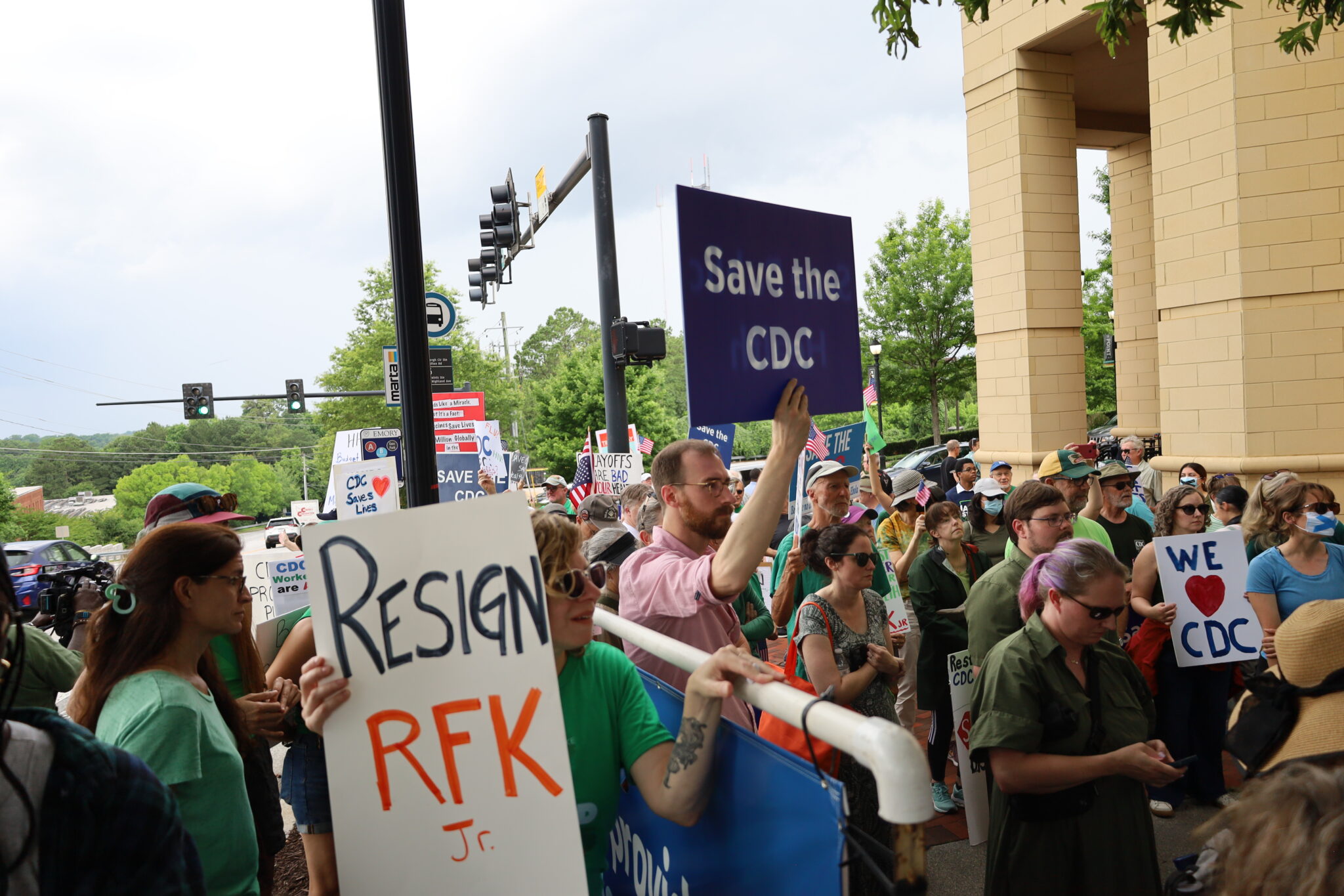 CDC Employees Rally for Restored Programs - Rough Draft Atlanta