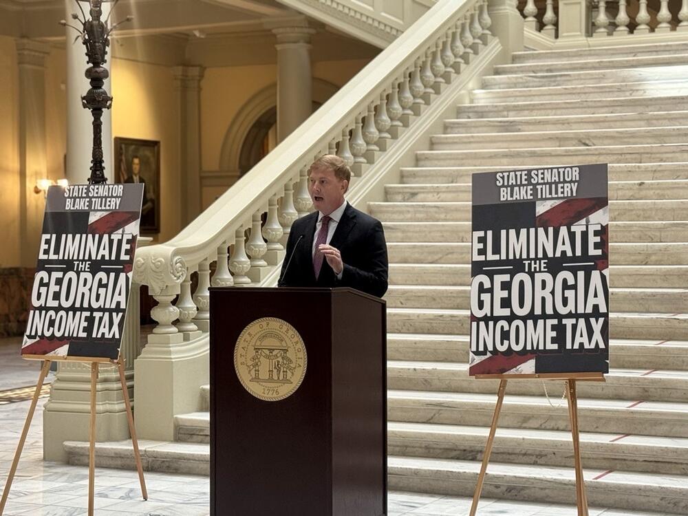 Georgia senator pushes to scrap state income tax - Rough Draft Atlanta