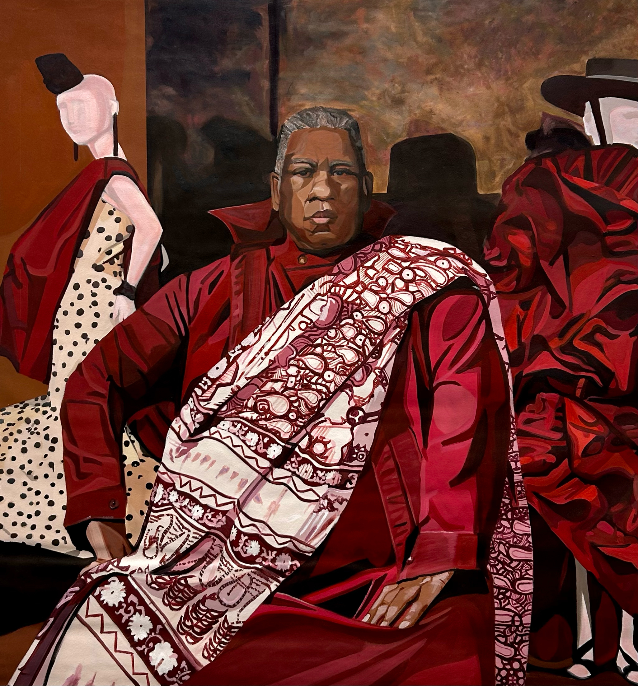 Artist Dylan Griggs' tribute to Andre Leon Talley - Rough Draft Atlanta