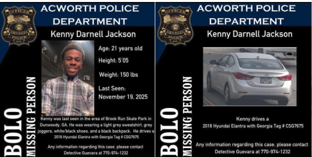 Acworth Police seek help to find missing man - Rough Draft Atlanta