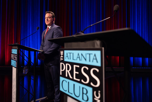Burt Jones criticizes Jackson's debate absence - Rough Draft Atlanta